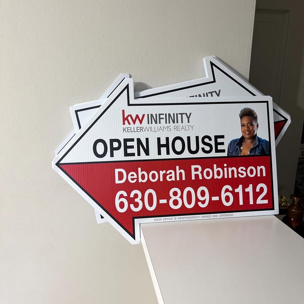 SOLD Stickers | Real Estate Sign Stickers | Weatherproof Vinyl | Free ...