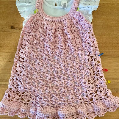 Crochet Dress PATTERN Chantilly Lace Sundress sizes up to 10 Years ...