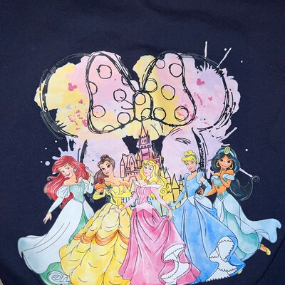 Fourth Birthday Princess Shirt, Disney Princess Birthday Shirt, Princess Birthday Shirt, Girls ...