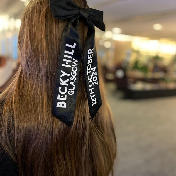 Olivia Rodrigo Olivia Rodrigo Hair Bow XL Hair Bow Concert Hair Bows ...