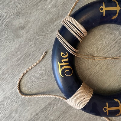 Personalized Life Ring Custom Life Ring Wedding Gift Custom Pool Decor ...