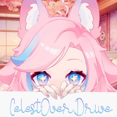 Vtuber Asset Rigged Princess Peekaboo Hands - Etsy