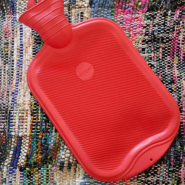 Sänger Rubber Hot Water Bottle - Made in Germany - 2 Litres (white) - Etsy