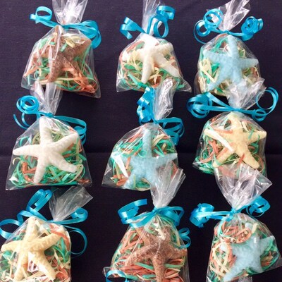 Starfish Soap Set of 5 Seastar Soap Seashell Soap Beach Soap Ocean Soap ...