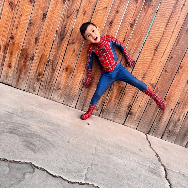 Superhero Suit for Boys Superhero Suit Toddler Superhero Suit Kids Mask ...