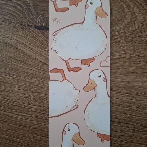 Duck Bookmark | You're on This Page | Cute Bookmark | Double Printed ...
