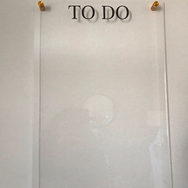 Acrylic to Do List for Wall || Dry Erase Board Clear Acrylic Calendar ...