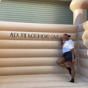 Decals Huge Bounce House Decals Large Backdrop Vinyl Small Signage ...