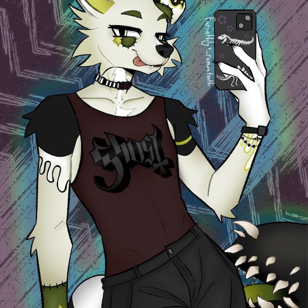 Furry Icon Fursona Pfp FURRY COMMISSION - Etsy