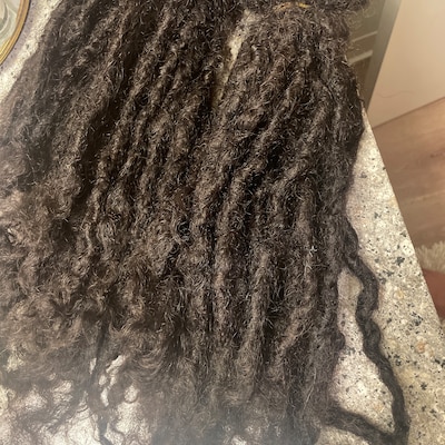 Wavy Curly Boho Lisa Bonet Human Hair Loc Extensions - Etsy