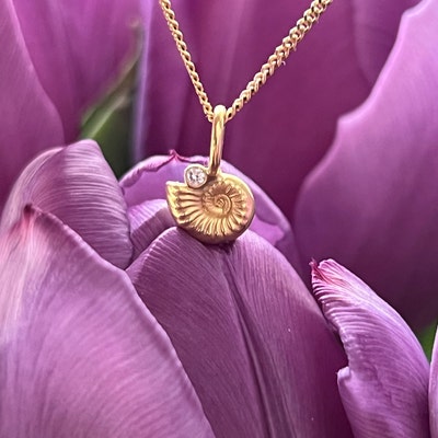 Doppelseitiger Anhänger Sonne/ Mond, 750 Gold, mit Gesicht, Goldsonne ...