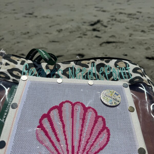 Pink Flower Bow Needlepoint Digital Chart - Etsy