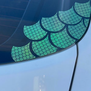 Mermaid Scales Decal - Etsy