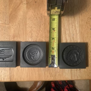 Graphite Casting Mold Pirate Coin Bullion Pour Your Own - Etsy