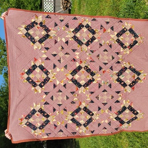 Love Birds Quilt Pattern Instant Download PDF / Heart Quilt - Etsy