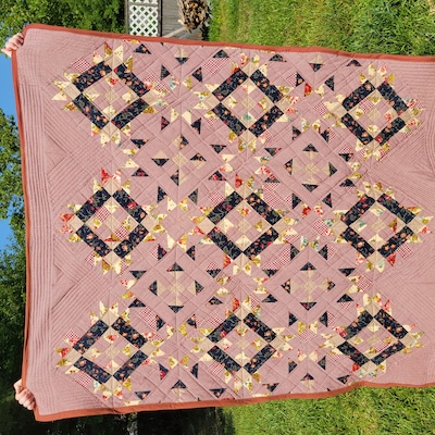 Diamond Tides Quilt Pattern - Etsy Canada