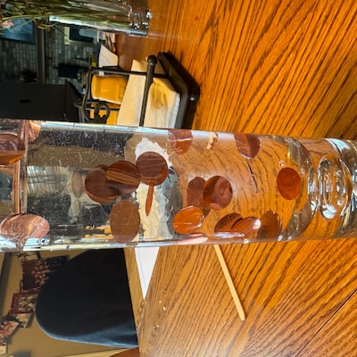 Floating Metallic Red Confetti 2000pc Fills 1 Gallon for Vases-option ...