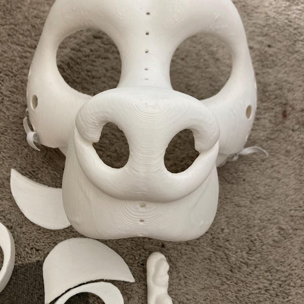 Cat Fursuit Head Blank - Etsy