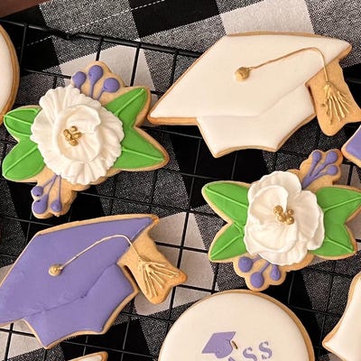 Congrats Grad Hand Lettered Cookie Cutter With or Without Stencil - Etsy