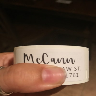 Custom Return Address Labels 1 X 2 Stickers Bill Pay Custom Return ...