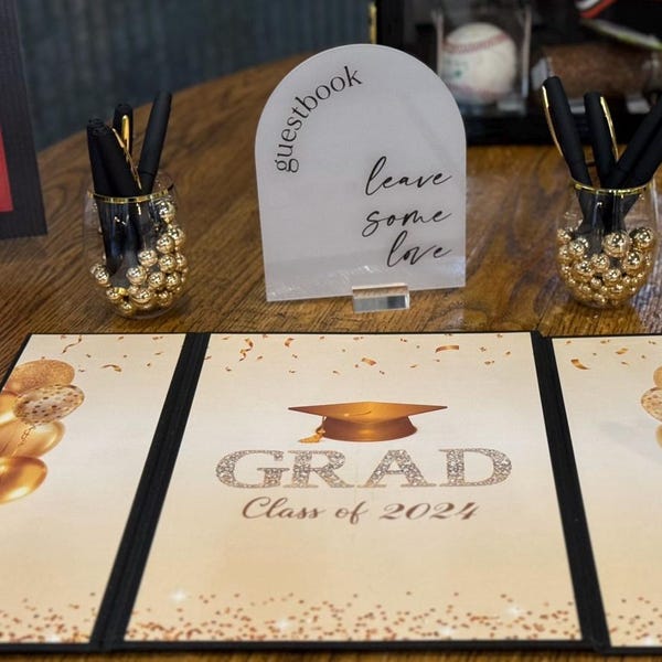 Guestbook Sign, Arch Modern Acrylic Guest Book Sign, Arched Acrylic ...