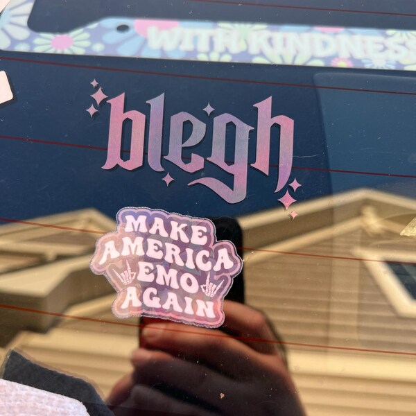 Bleghssed Blegh Metalcore Vinyl Decal Bumper Sticker for Cars, Trucks ...