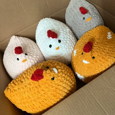 Mama and Mini Mabel Chicken CROCHET PATTERN - Etsy Canada