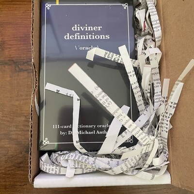 Diviner Definitions Oracle Deck: A Dictionary Inspired Oracle - Etsy