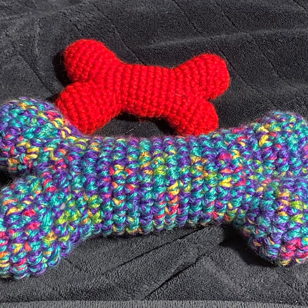 CROCHET Dog Bone Amigurumi PATTERN Bone Toy Dog Crochet Pattern Crochet ...