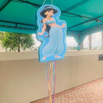 Jasmine Pinata 23x13 Aladdin Theme Party Aladdin - Etsy