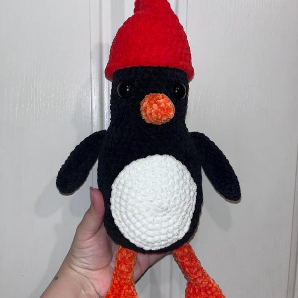 Wallace and Gromit Feathers Mcgraw Penguin Inspired Crochet Plushie PDF ...