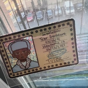 Cherry Bomb Kart Tyler the Creator STICKER Vinyl Fanart Igor Goblin ...