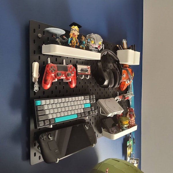 Mechanical Keyboard Display Mount Holder 1 Pair | IKEA SKÅDIS or ...