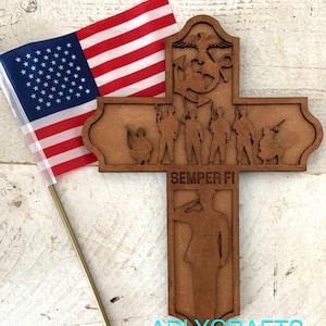 Marines Cross Svg Military Cross SVG Veterans Cross SVG Digital File ...