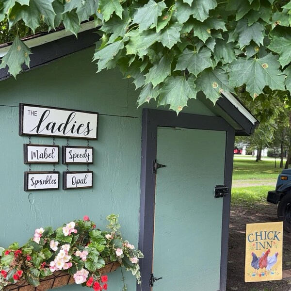 Chicken Coop Name Signcustom Name Platechicken Coop Signname Addition ...