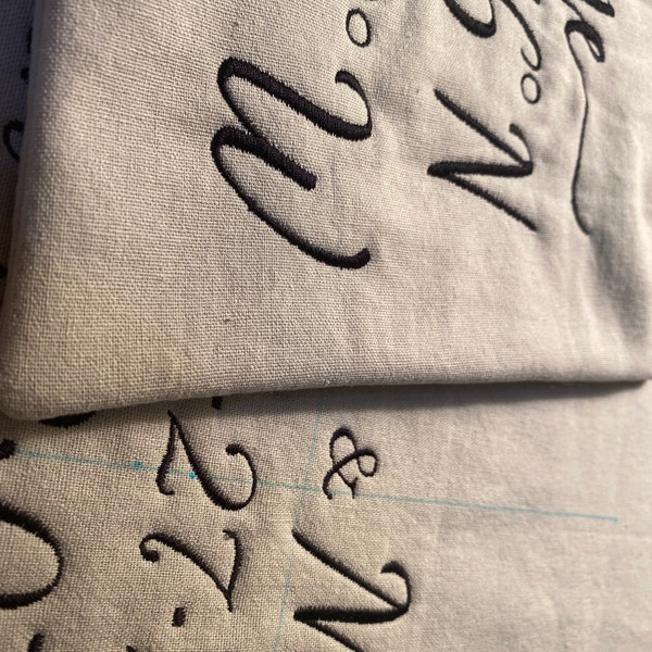 Punctuation Marks and Symbols Embroidery File in 5 Sizes (0.5", 0.75 ...