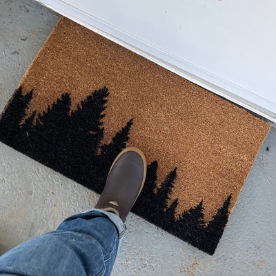 Shoes off Skinny Doormat Shoes off Door Mat Shoes off - Etsy