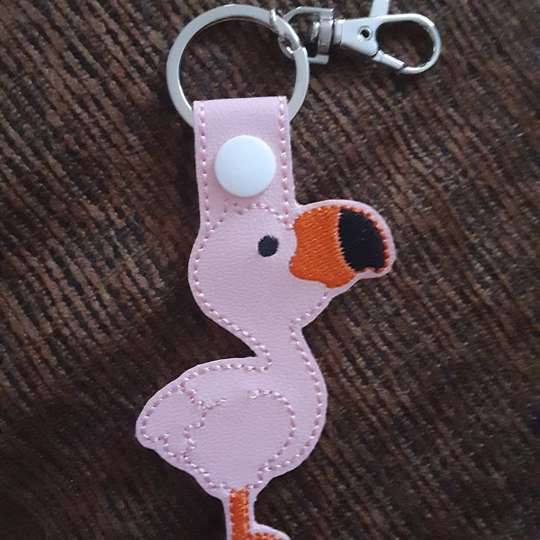Flamingo Key Chain - Flamingo Keychain - Pink Flamingo - Pink Flamingo ...