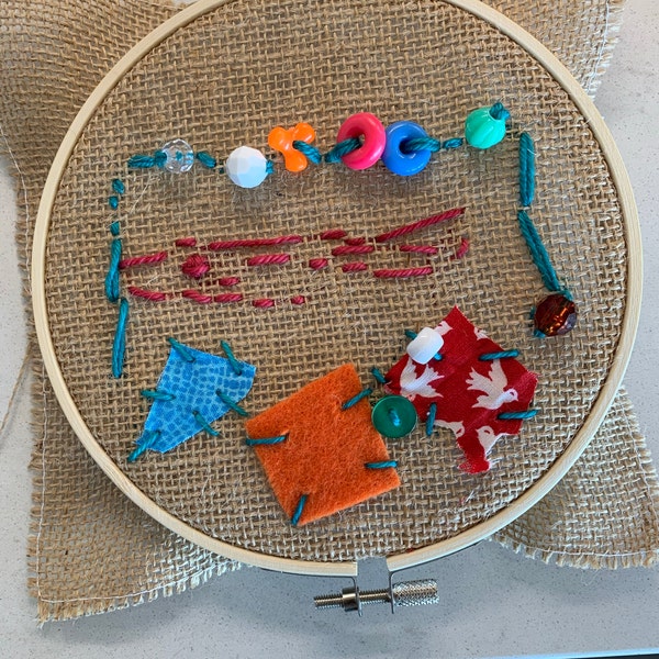 Super Sewing Kit/kids Sewing Kit/preschool Sewing/learn to Sew/kids ...