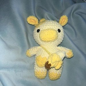 Crochet Cow, Peach Cow Plushie, Cow Plushie, Crochet Cow Plush - Etsy