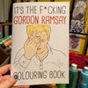 Gordon Ramsay Colouring Book - Etsy UK