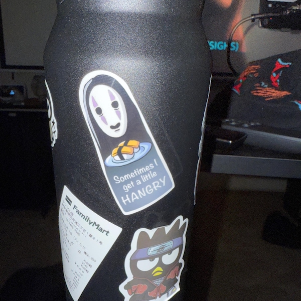 No Face Sticker | Spirited Away Vinyl Decal | Studio Ghibli Anime ...