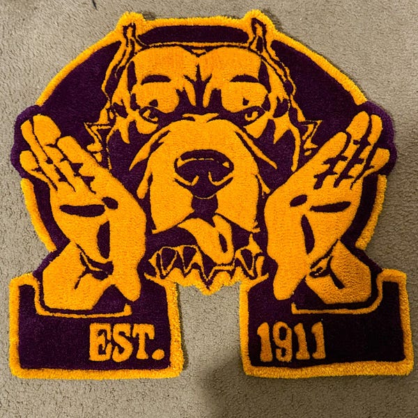 Delta Sigma Theta/ Greek/ Sorority/ Divine 9/ Crimson/ Cream/ Elephant ...