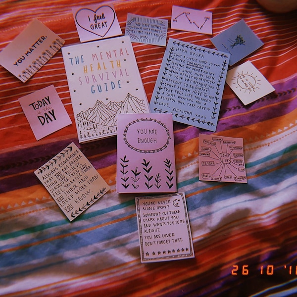I'm Fine: Coping With Depression Zine Self Harm, Depression, Eating ...