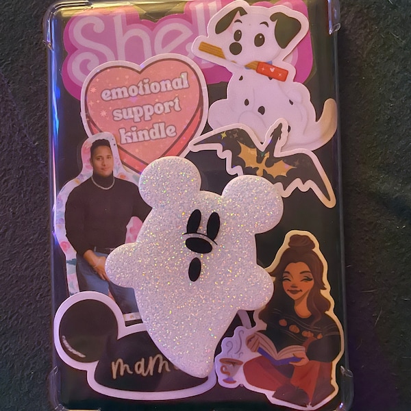 Emotional Support Kindle Heart Sticker Kindle Sticker Bookish Gifts ...