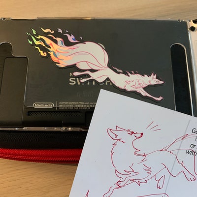 SPOOK Ghost Fox Sticker Sheet Set Holographic / Glow in the Dark - Etsy