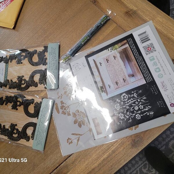 Papercraft Charms Silicone Mold - Redesign With Prima Decor Mould 5"x10 ...