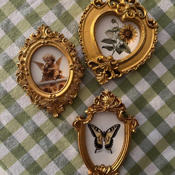 Oddity Art Ghost Pumpkin Picking Cute Halloween Victorian Painting ...