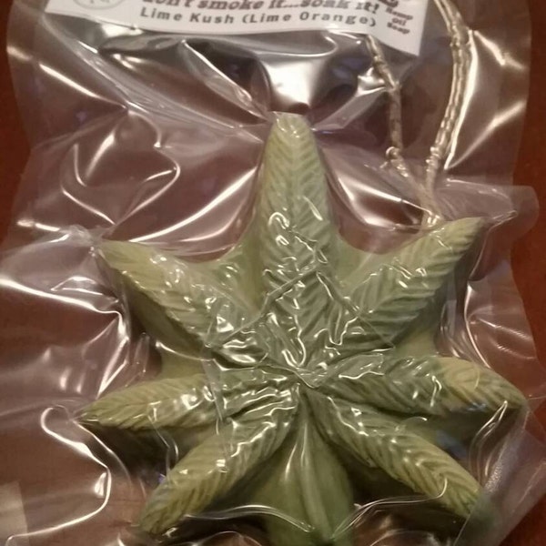 Dope on a Rope Soap, Stocking Stuffers, Lime Kush, Funny Adult Gifts ...