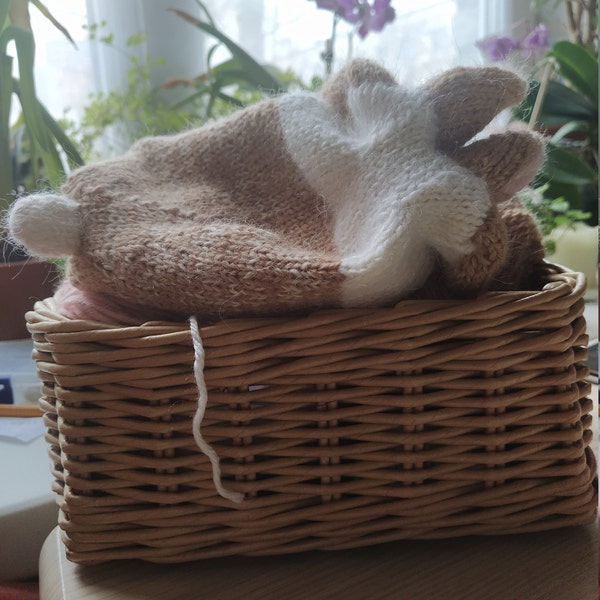 Cinnamon Dutch Rabbit - KNITTING PATTERN - Etsy